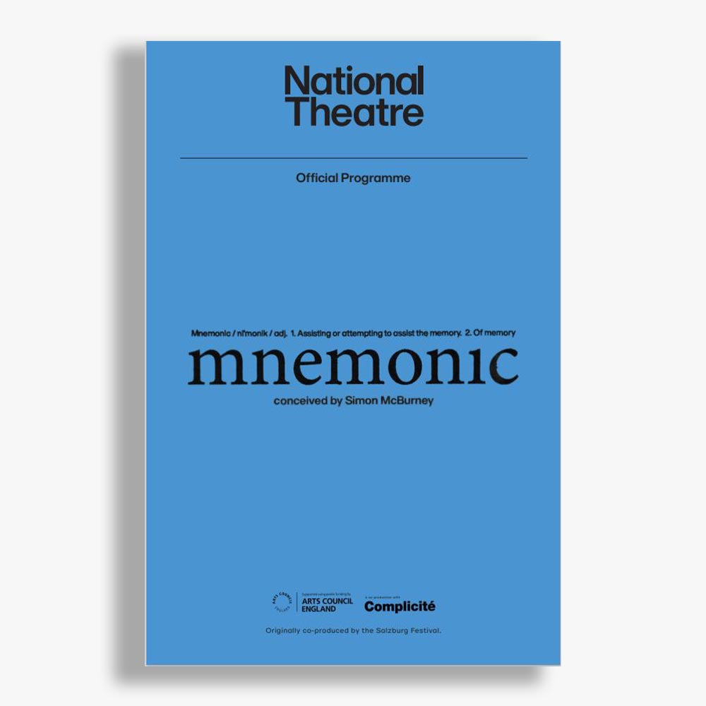 Mnemonic Programme – National Theatre Shop