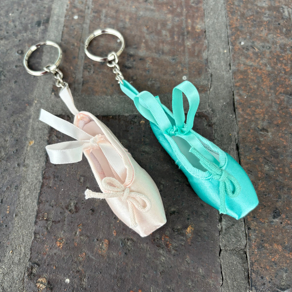 Ballet Shoes Keyring - Turquoise – National Theatre Shop