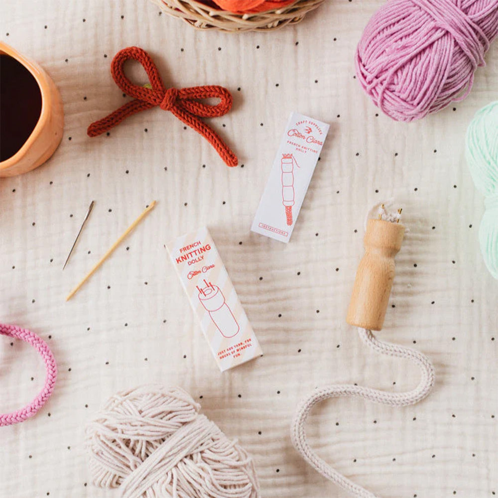French Knitting Bobbin - Wooden Dolly – National Theatre Shop