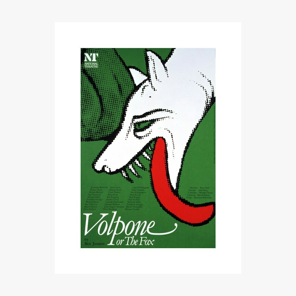 Volpone 1977 Print – National Theatre Shop
