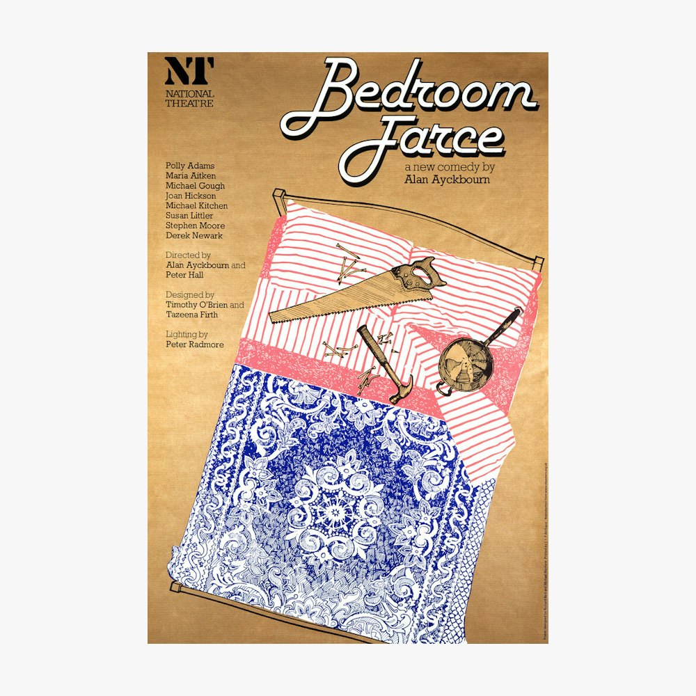 Bedroom Farce 1977 Print – National Theatre Shop